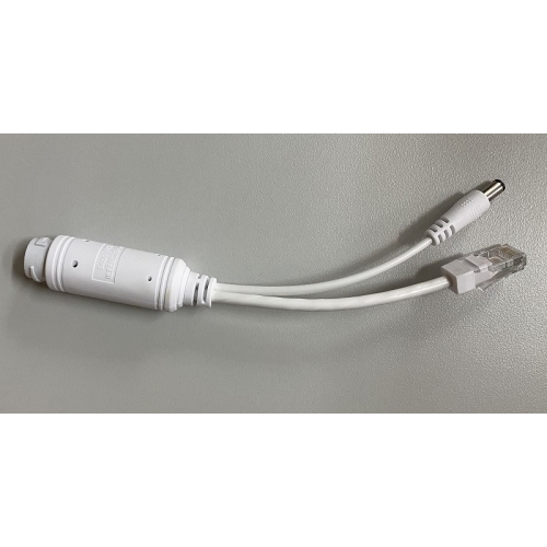 標準POE Splitter 分離器48V轉12V DC 插頭 5.5*2.1MM 防水